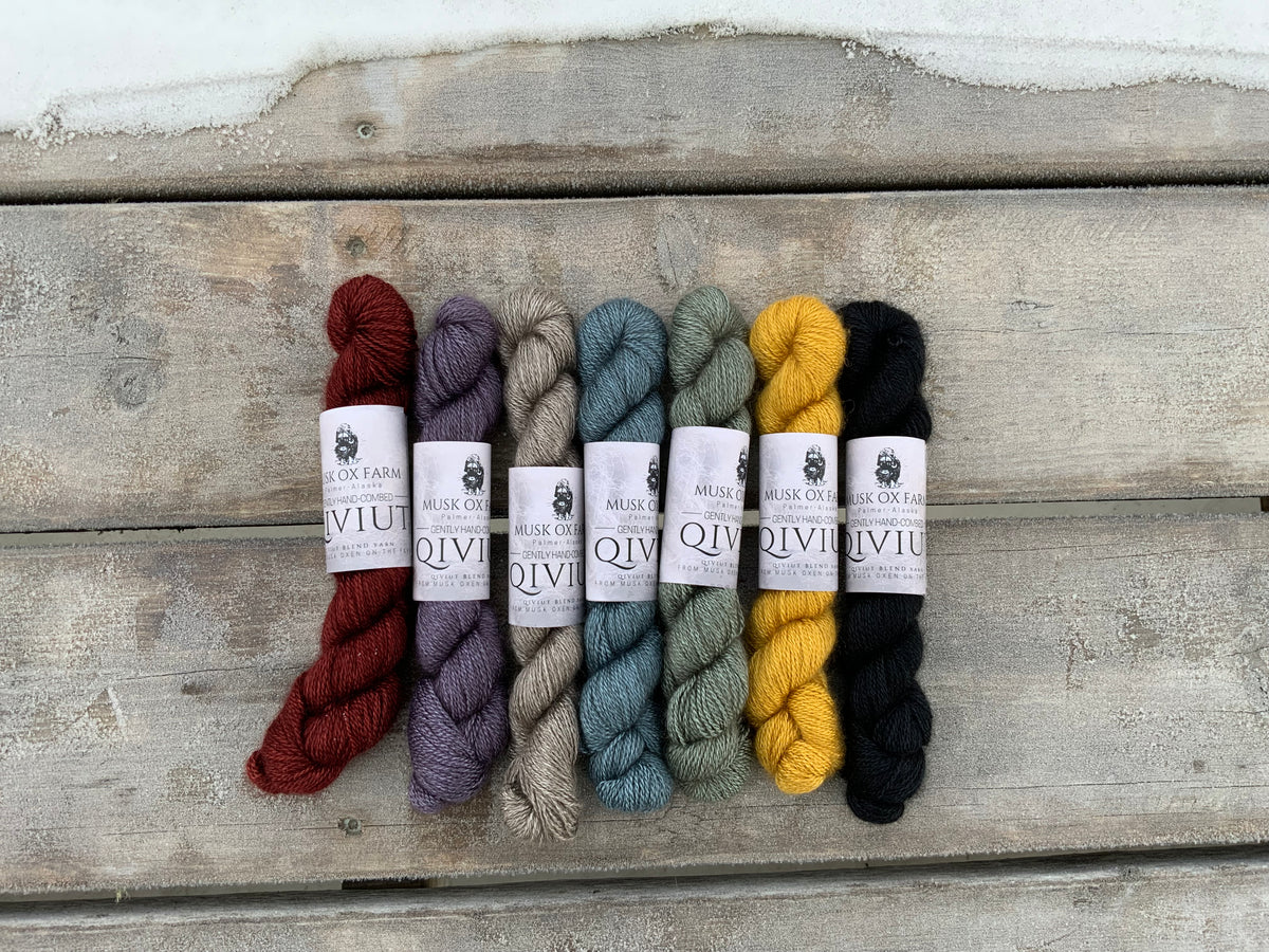 Qiviut & Silk Blend Yarn – Musk Ox Farm Shop